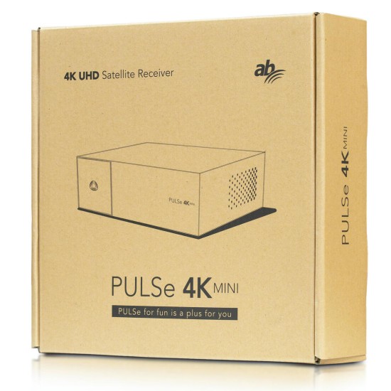 AB Pulse 4K Mini | Linux E2 Satellite Box